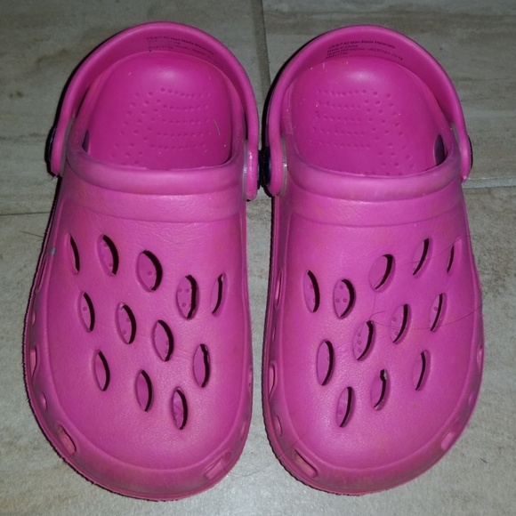 Shoes | Hot Pink Target Crocs | Poshmark